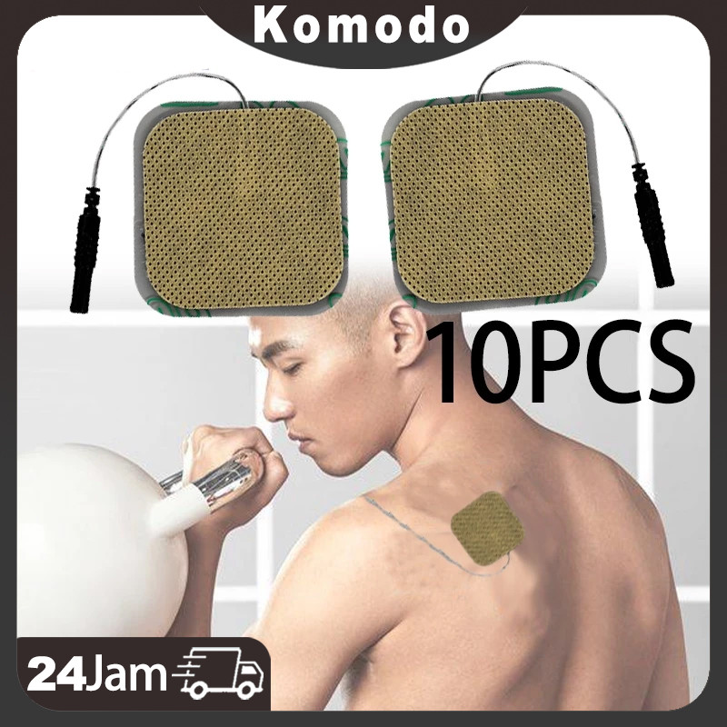 Jual 10PCS Pad Tens Elektroda Bantalan Tempel Elektroda Putih -Tens ...