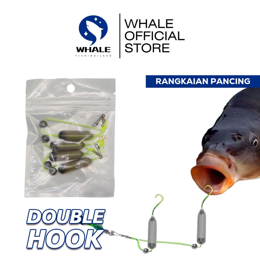 Jual WHALE Tabung apung anti-dasar baru kait ganda aksesori tabung ...
