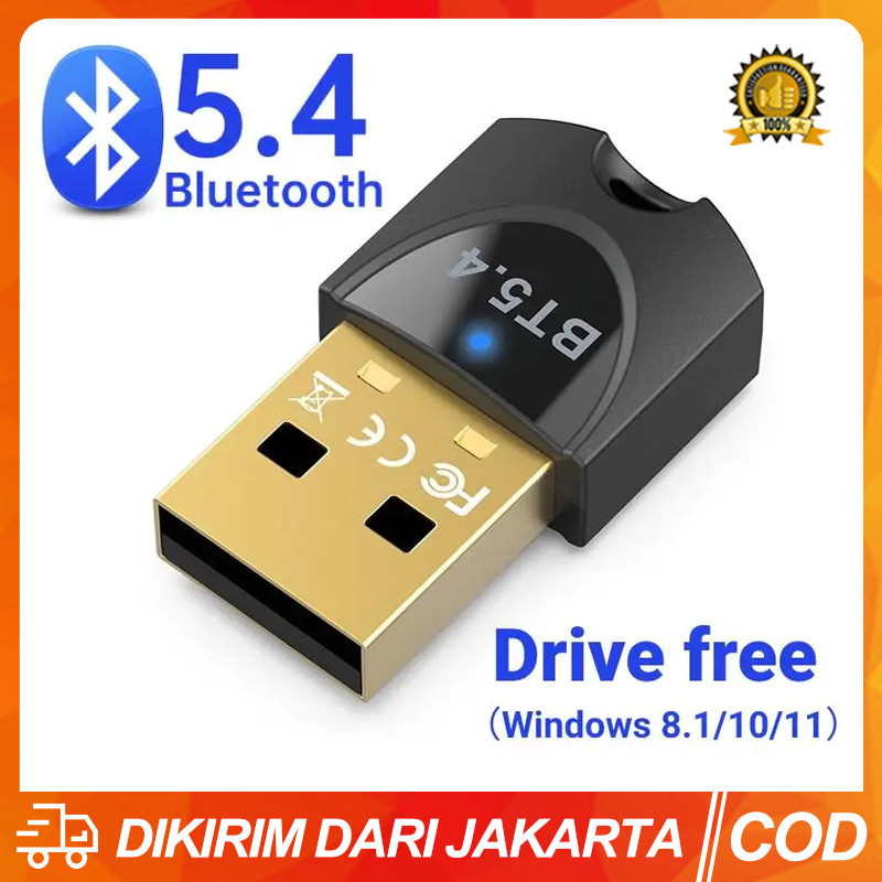 Jual (Ready Stock) Adapter Bluetooth 5.4 USB Stereo Receiver BT5.4 ...