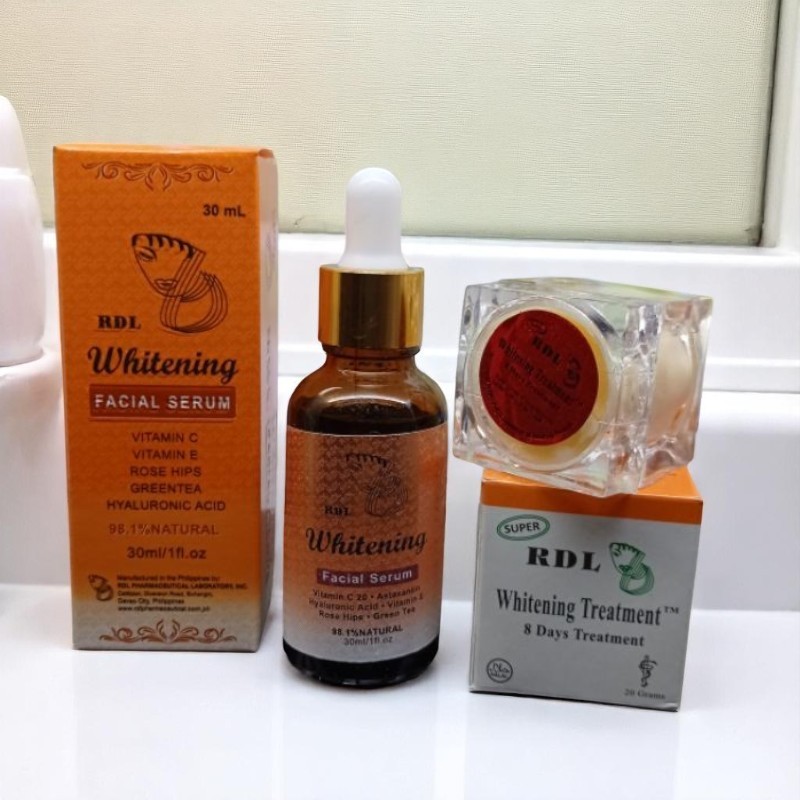 Jual Paket Rdl Super Whitening Treatment + Serum Rdl Whitening | Shopee ...