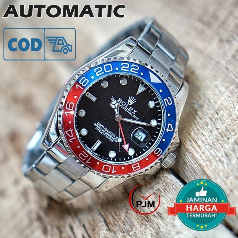 Jual ROLEX PREMIUM OTOMATIS PEPSI COLA HULK GMT Submariner | Jam Tangan ...
