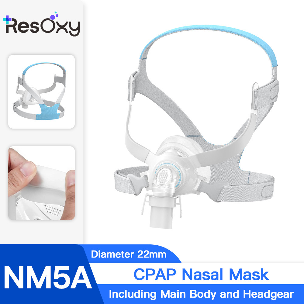 Jual Resoxy Nasal Mask CPAP Mask For Breathing Device Anti Snoring ...