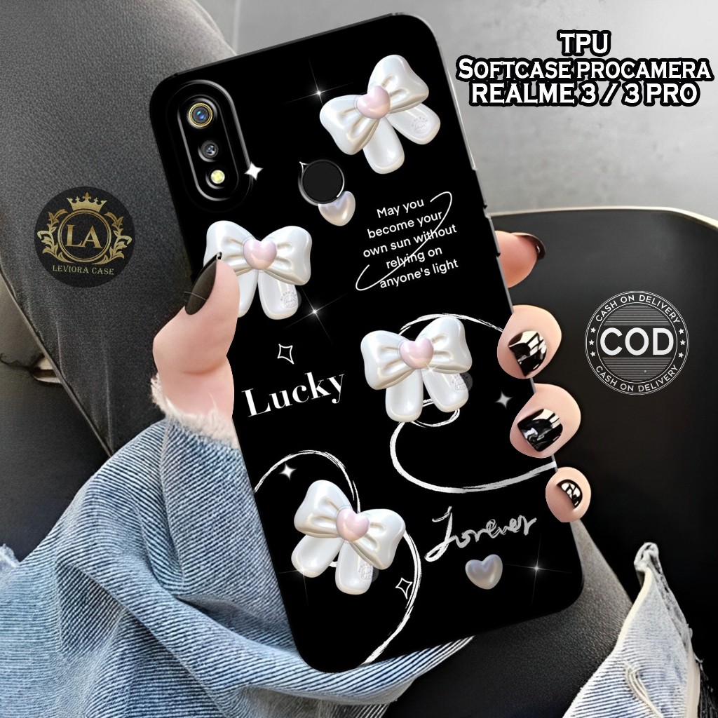 Jual Case REALME 3 / 3i / 3 Pro - Leviora Case - Fashion Case Hitam ...