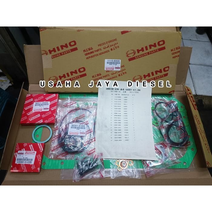 Jual Packing Set Gasket Kit Hino 300 Dyna Dutro 130HT HD W04D 04111-7C091 | Shopee Indonesia