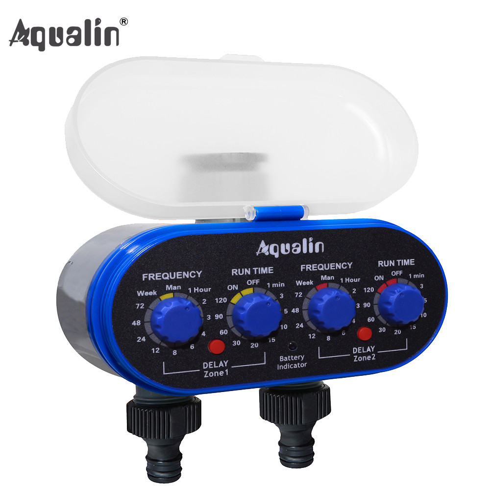 Jual Ball Valve Electronic Two Outlet Four Dials Water Timer with Rain ...