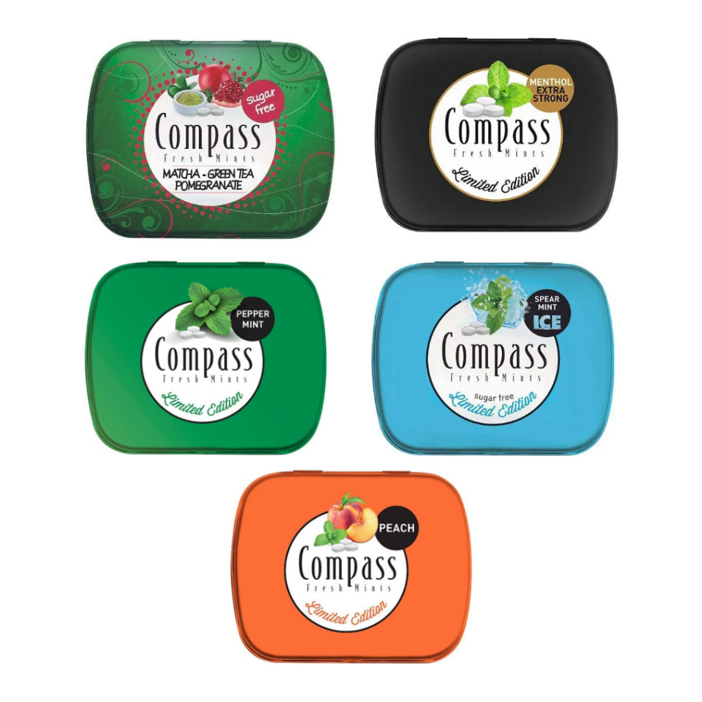 Jual Compass Mint Candy | Sugar Free Mint Candy | Permen Mint Impor ...