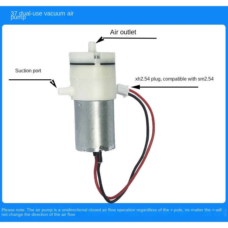 Jual Robotic Arm True Air Pump Suction Cup PWM Multi-Purpose Pumping ...