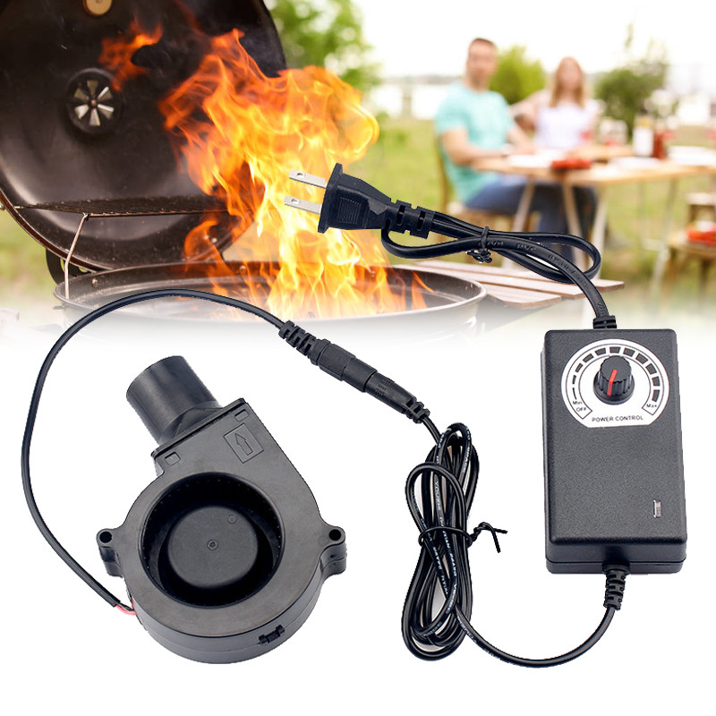 Jual Blower Ac Turbocharger Portabel Blower Mini BBQ Kipas 1 Set ...