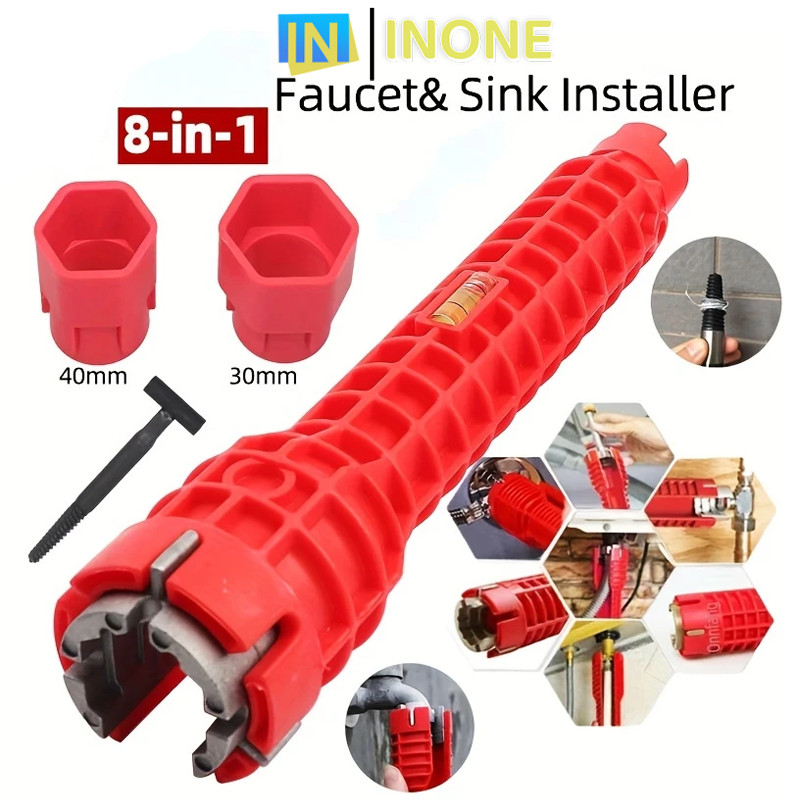 Jual INONE - Multifunctional 8 in 1 Faucet and Sink Installer Tool ...