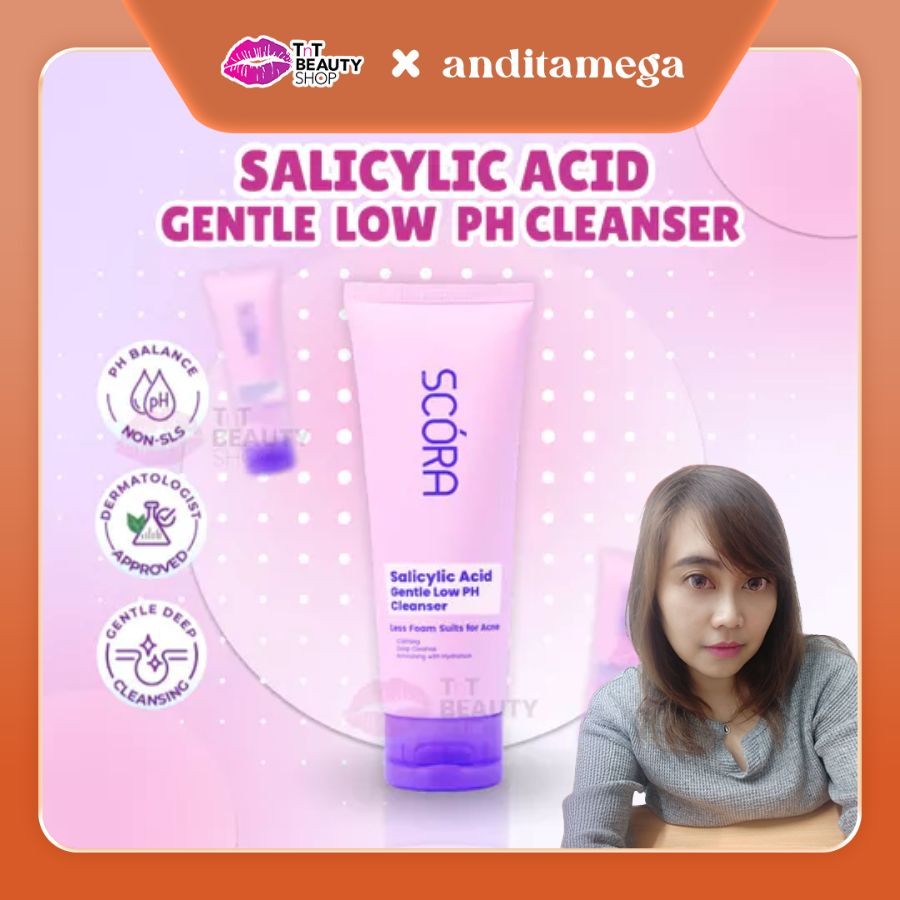 Jual Anditamega - SCORA Salicylic Acid Gentle Low pH Cleanser Sabun ...