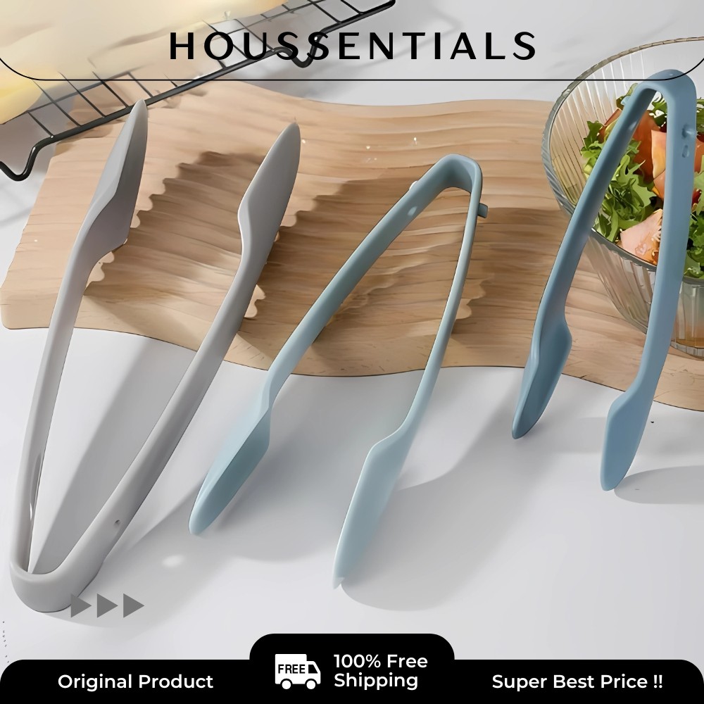 Jual Set 3 in 1 Penjepit Jepitan Capitan Capit Kue Roti Makanan Plastik ...