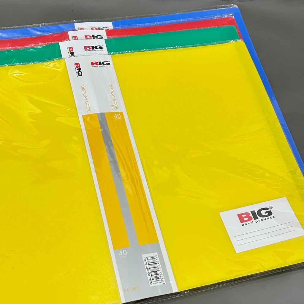 Jual 1 PCS Display Book Map Clear Holder Folio F4 Big 40 Lembar ...