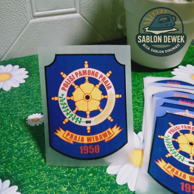 Jual DTF Logo SATPOL PP (Polisi Pamong Praja) | Shopee Indonesia