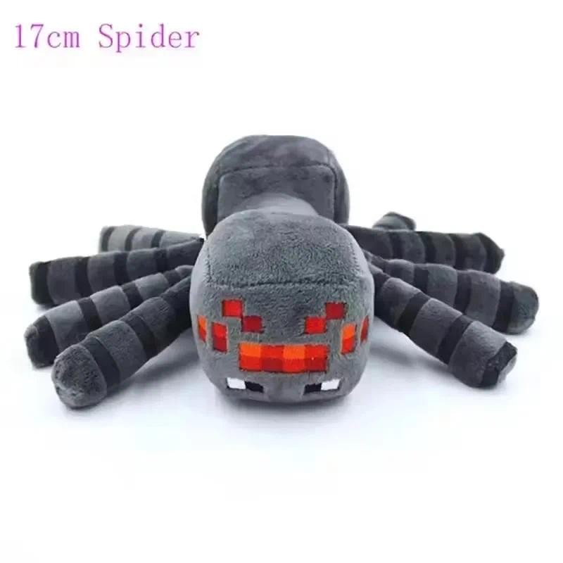 Jual miniso Minecraft MC Plush Toys Spider Enderman Wolf Pig Ocelot ...