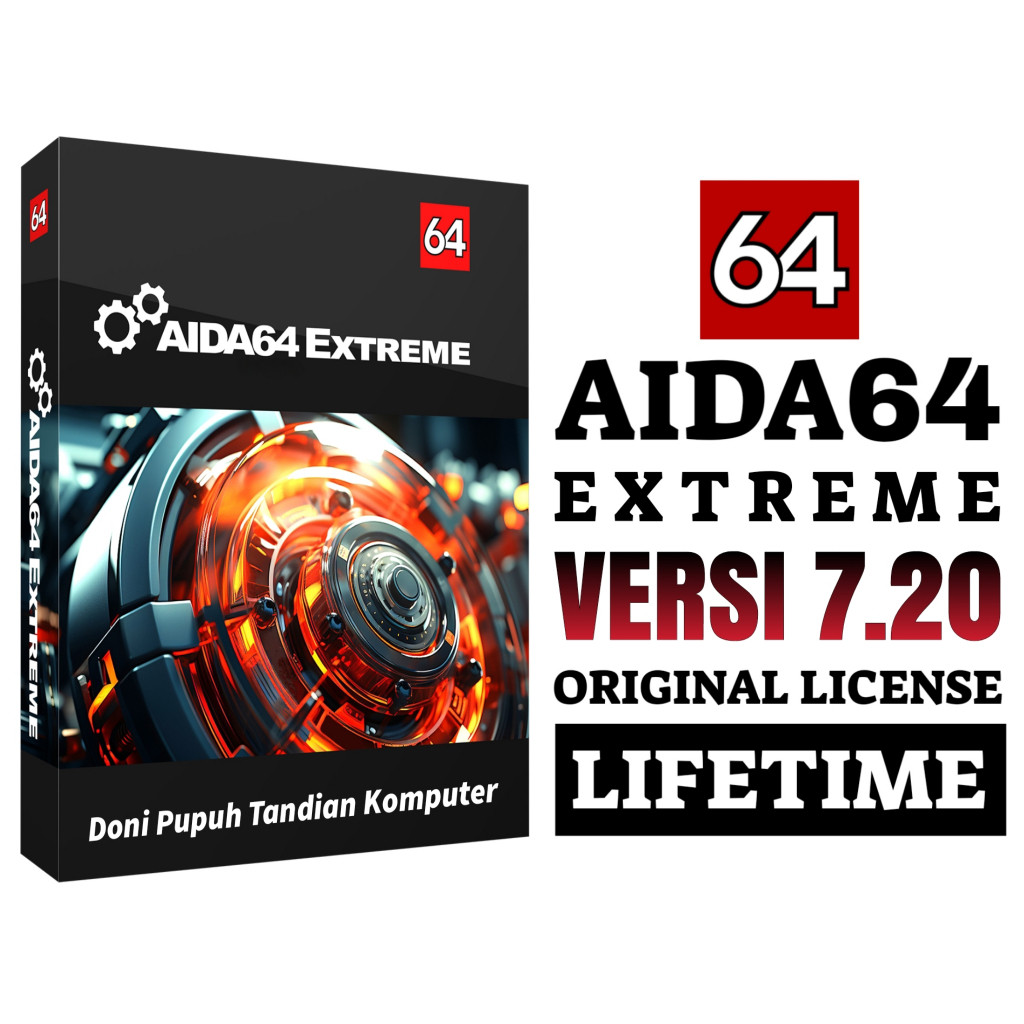 Jual AIDA64 Extreme PRO Terbaru 2024 Original License Lifetime | Shopee Indonesia