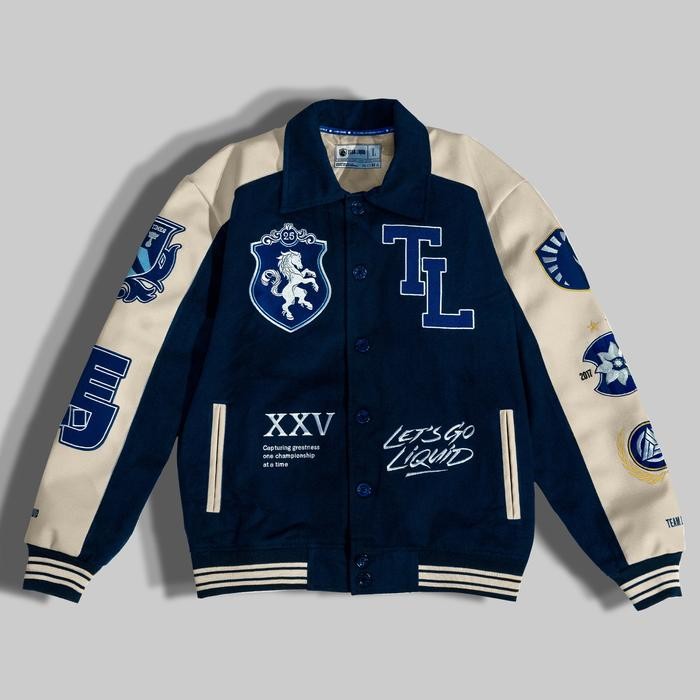 Jual Team Liquid 25th Anniversary Varsity Jacket | Shopee Indonesia