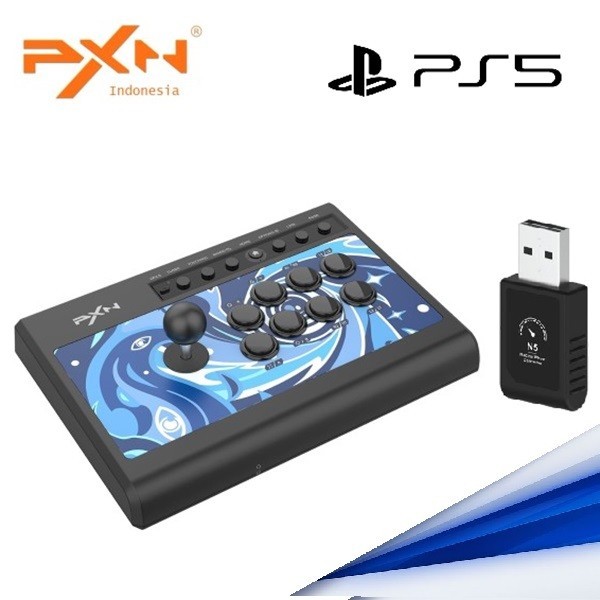 Jual Bundling PXN 008 with N5 for PS5 Console Arcade Fighting Stick ...