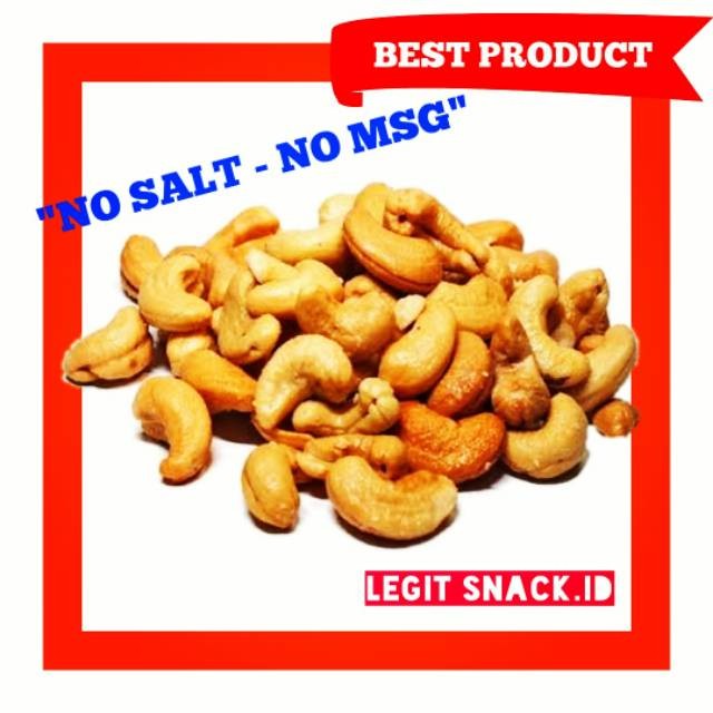 Jual Kacang Mede Original Tawar Plain / Kacang Mete Panggang Oven ...