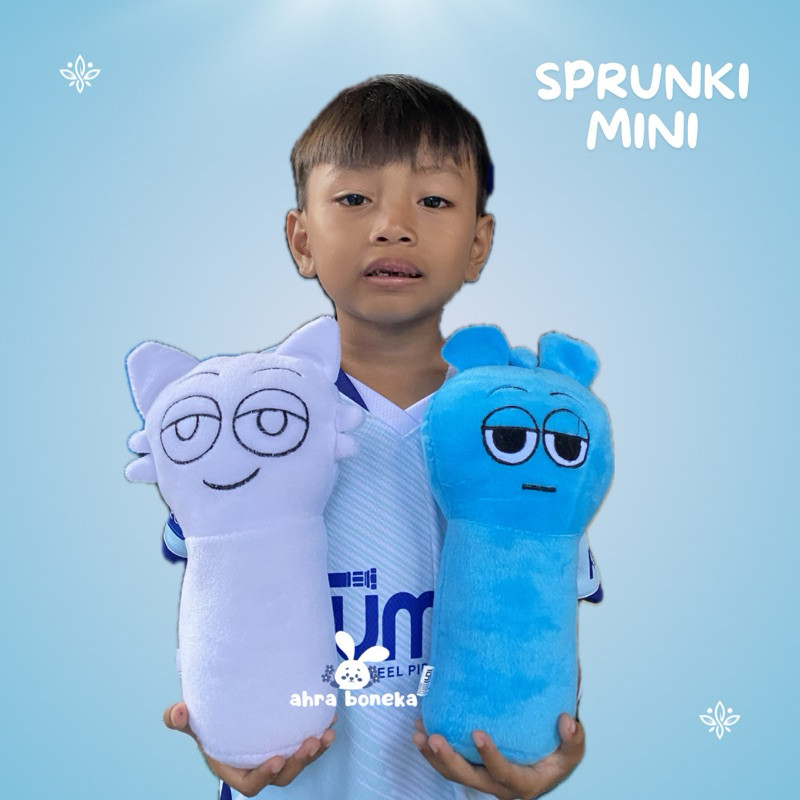 Jual Boneka Sprunki Mini 30cm - Raddy - Blue Sky - Wenda - Pinki ...