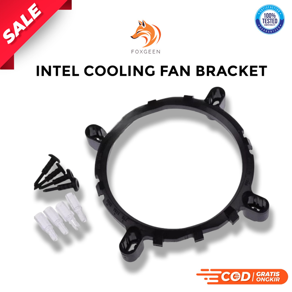 Jual Bracket Intel LGA HSF CPU 4 in 1 Cooling Fan 775 1150 1151 1155 ...