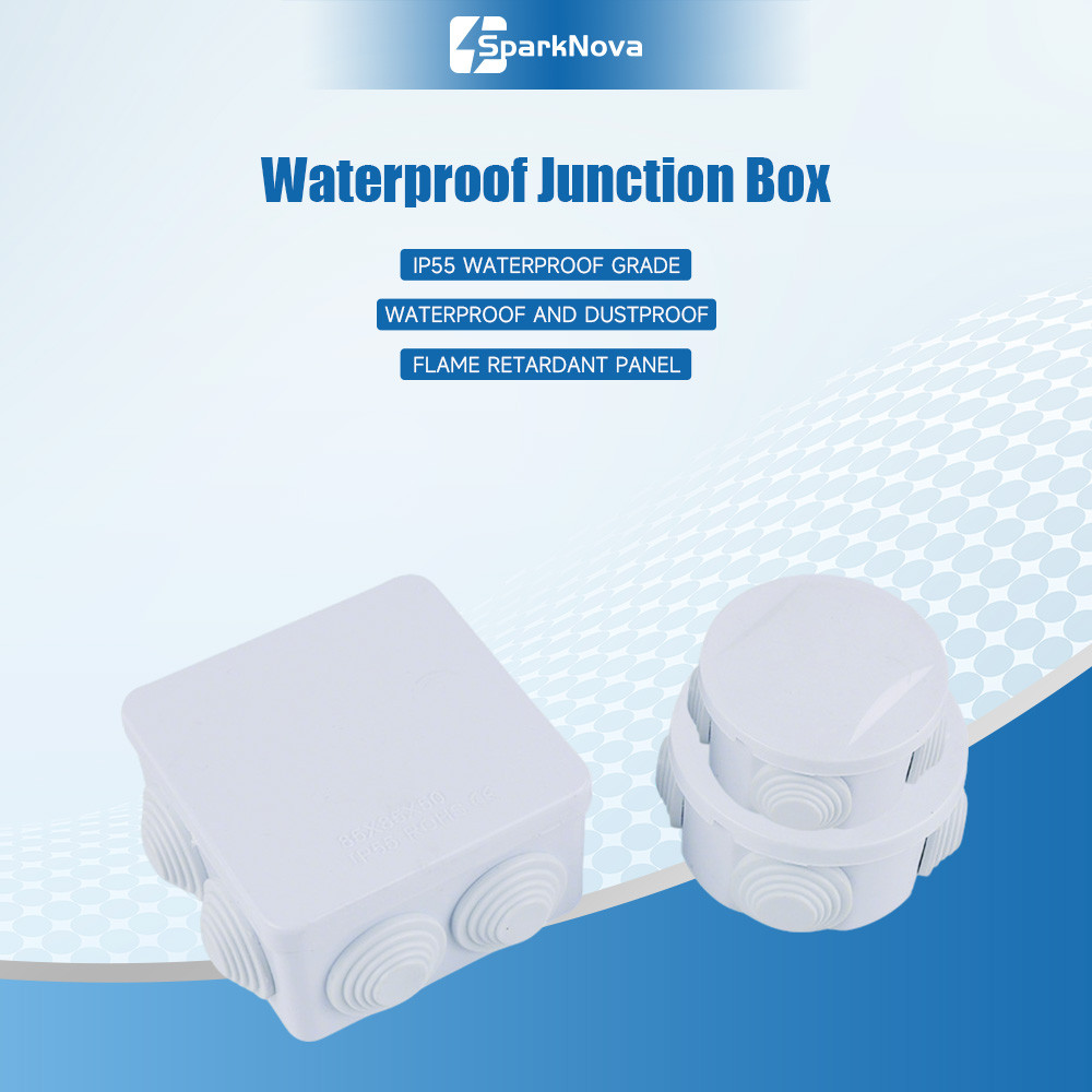 Jual ABS Plastic Electrical Junction Box DIY Power Control Case IP55 ...