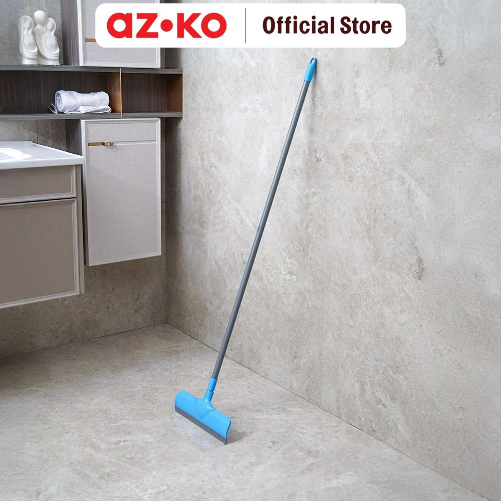 Jual AZKO Proclean Wizard Serokan Air - Biru Floor Scraper Alat Serok ...