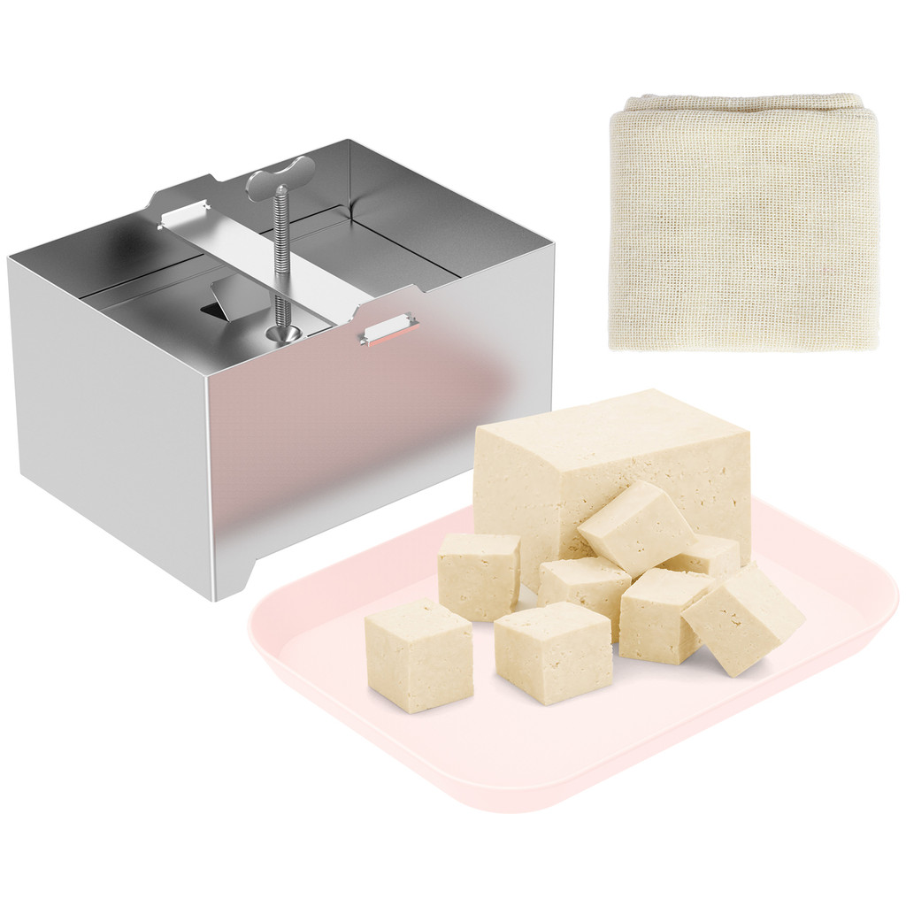 Jual Stainless Steel Tofu Press Maker Mold Homemade Tofu Mold DIY ...