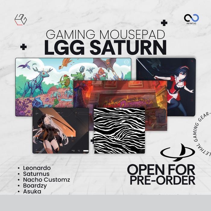 Jual Lethal Gaming Gear Saturn Artisan Gaming Mousepad (Hybrid-Control ...