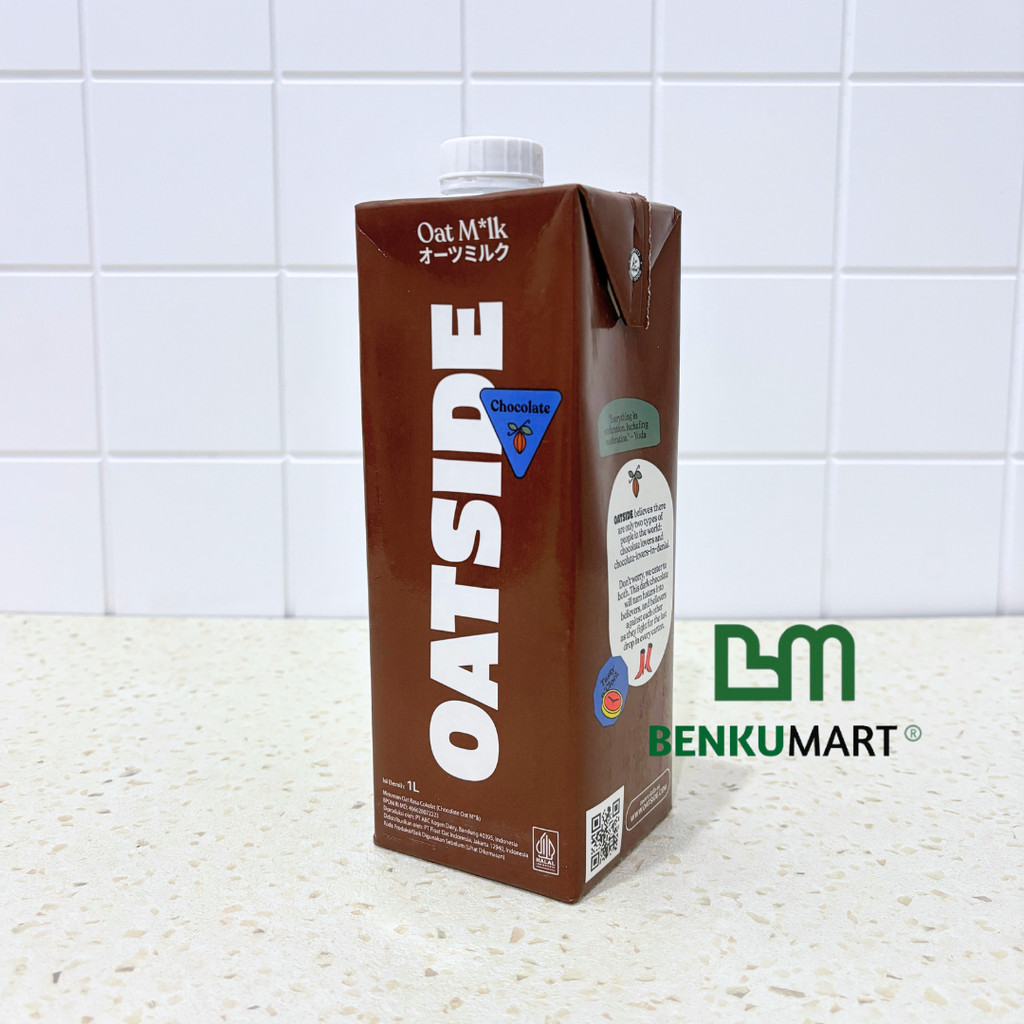 Jual Oatside Chocolate Oat Milk 1L - Susu Oat Gandum Lactose & Dairy ...
