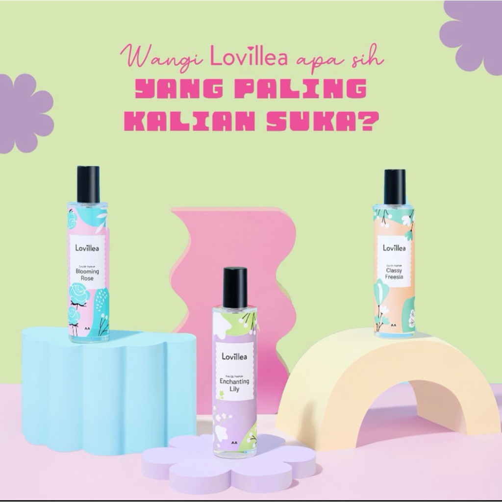 Jual LOVILLEA Eau De Parfum Series 100ml | Shopee Indonesia