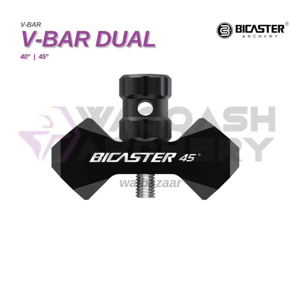 Jual BICASTER DUAL CARBON STABILIZER V-BAR VBar Recurve Standard ...
