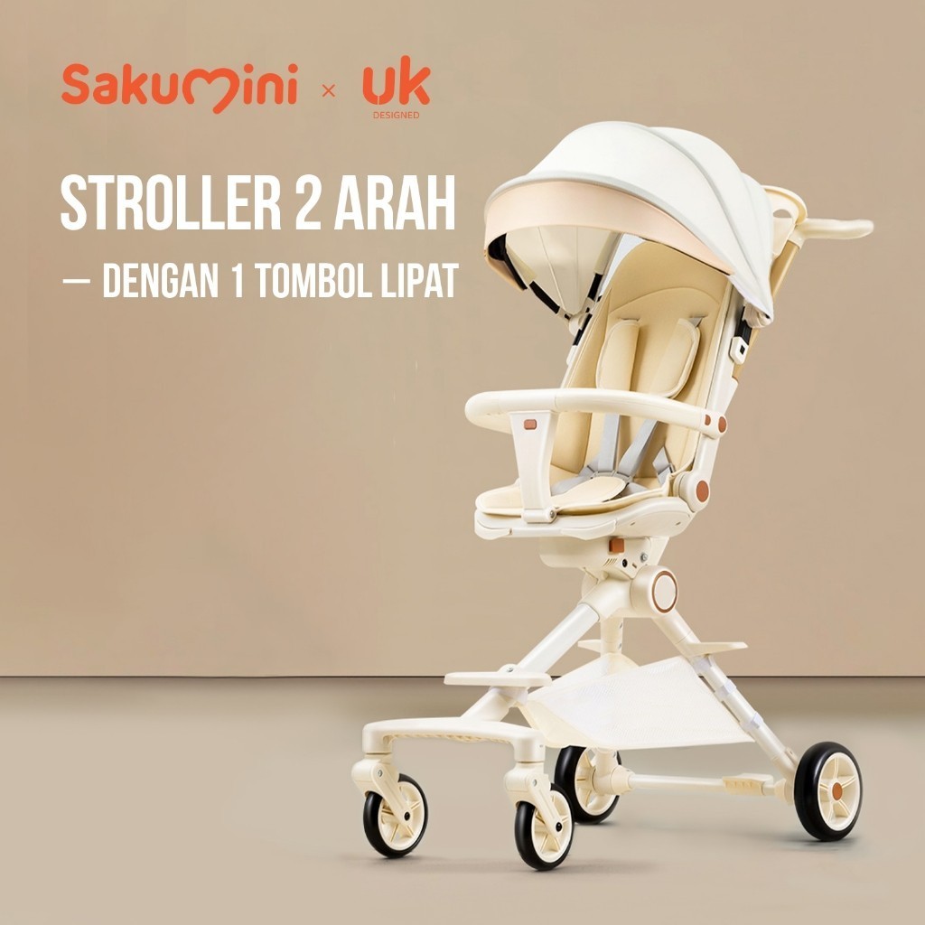 Jual Sakumini Stroller Bayi Portable Foldable Kereta Dorong Lipat ...
