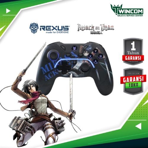 Jual STICK GAME WIRELESS REXUS DAXA ASTERIA AX1【LIMITED EDITION】AOT ...