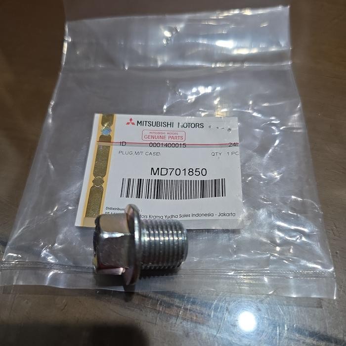 Jual Baut Oli Transmisi Manual Lancer Galant Kuda Xpander MD701850 ...