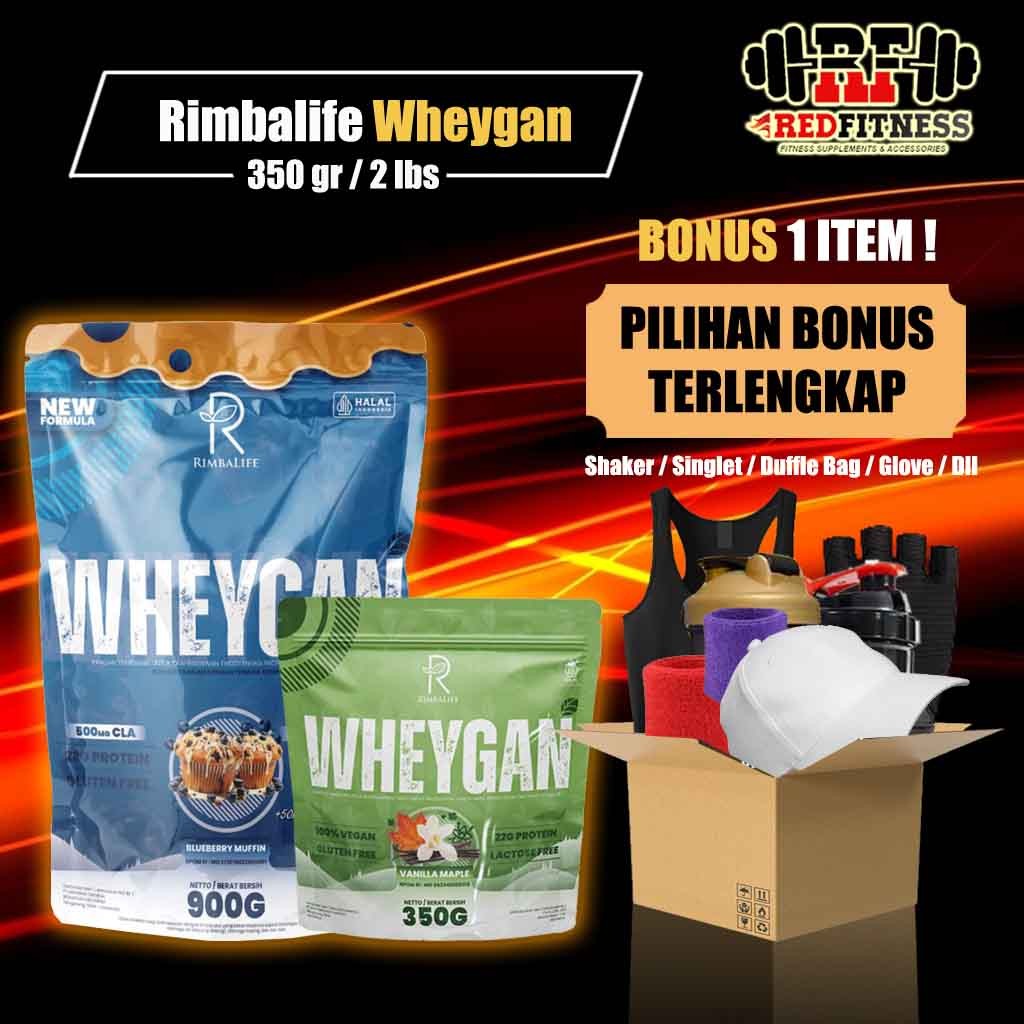 Jual Rimbalife WHEYGAN 350gr & 900gr (2 Lbs) / Rimba Vegan Pea Plant ...