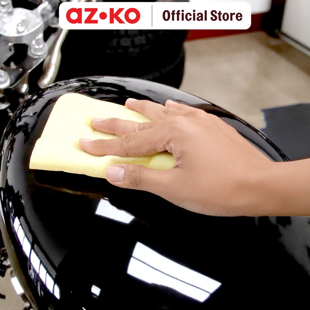 Jual AZKO Proclean Lap Kanebo Motor PVC 32x21 cm - Kuning Kain Serbet ...