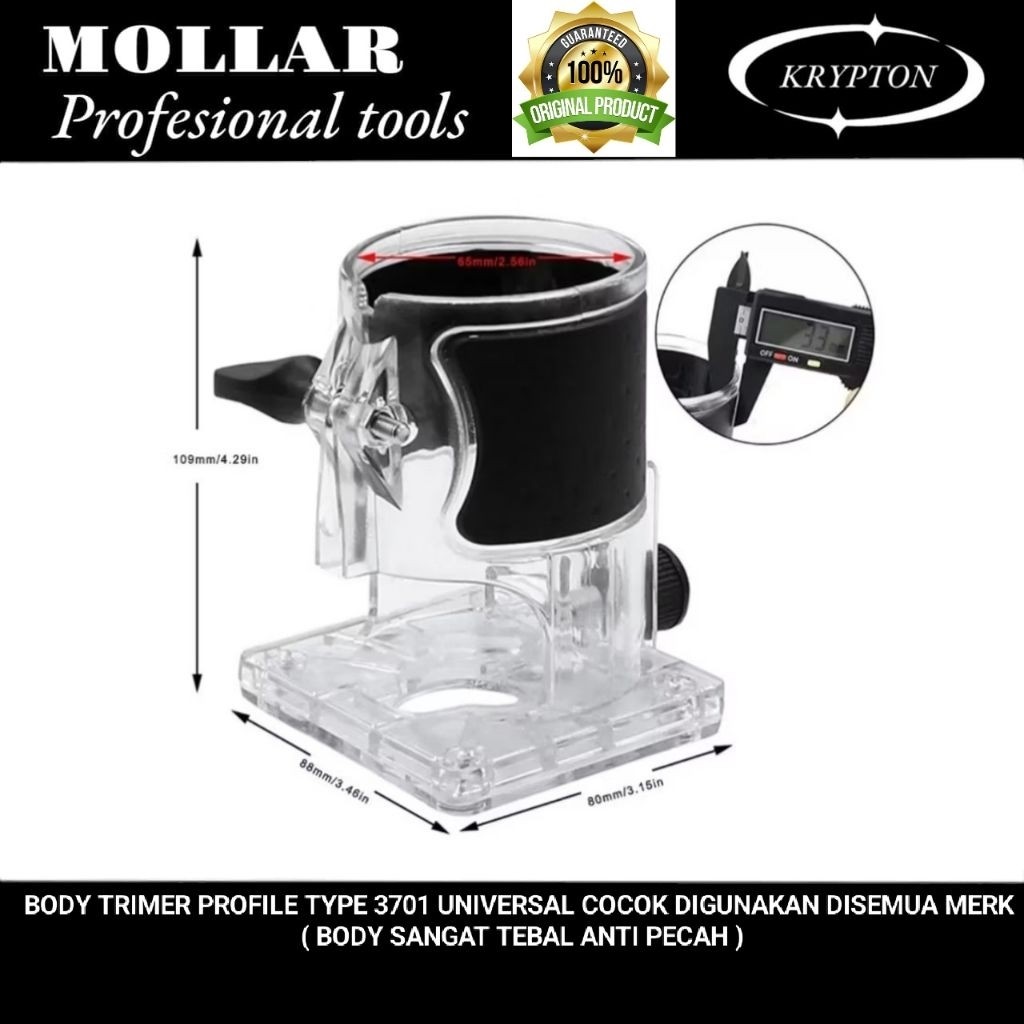 Jual Mollar body trimer profile type 3701 ( universal ) kayla tools ...