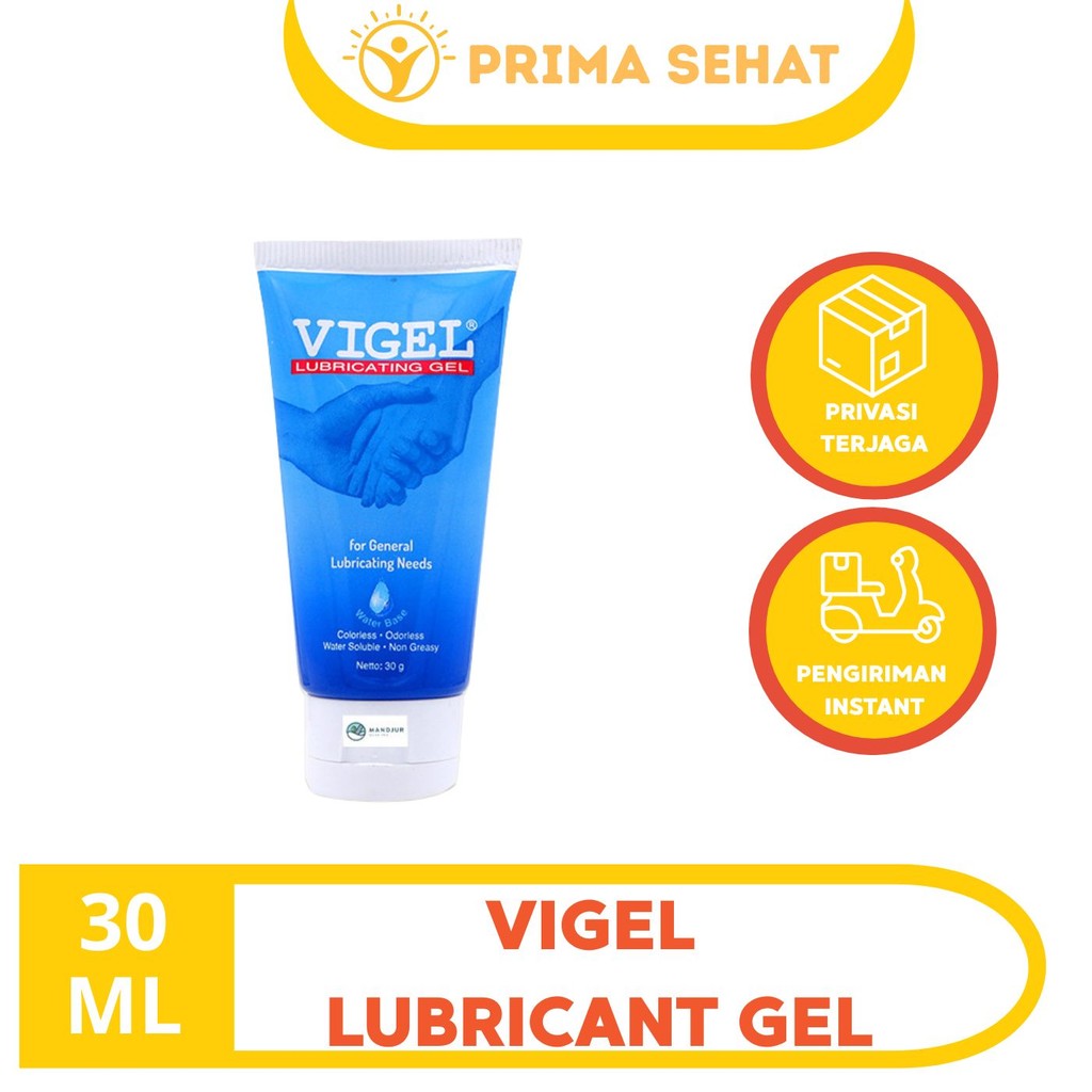 Jual Vigel Lubricating Gel 30 Gr - Water-Based, Non-Iritasi | Shopee ...