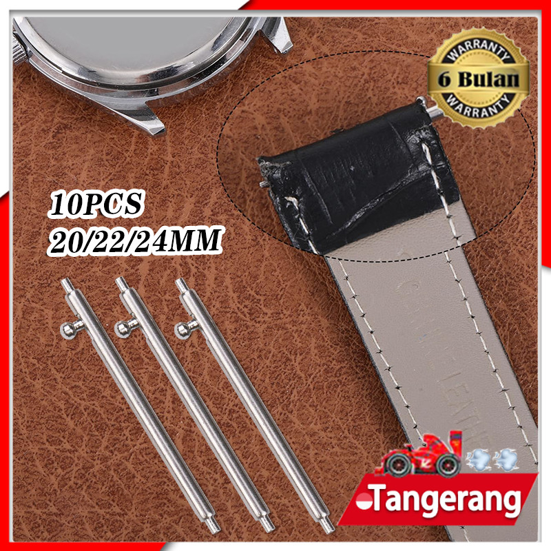 Jual 10pcs Quick Release Spring Bar Jam Tebal 1,8 Ukuran 20 22 24 mm ...