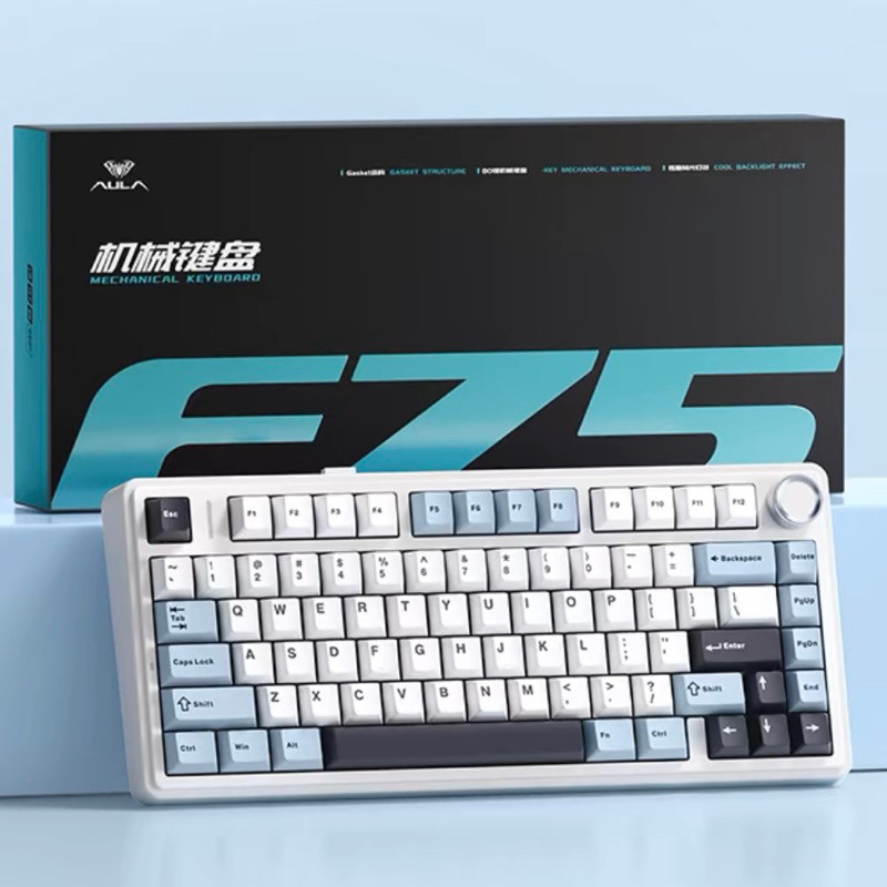 Jual Bijou EPOMAKER x AULA F75 75% Gasket Wireless Mechanical Keyboard ...