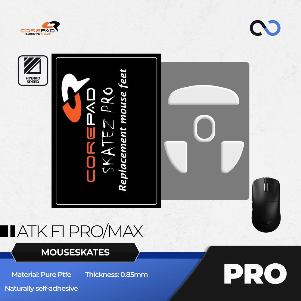 Jual Corepad PRO ATK F1 Pro Seroes PTFE Gaming Mouse Feet (Speed-Hybrid ...