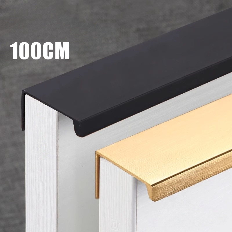 Jual 100cm Handle Lemari Panjang Tarikan Lemari Dapur Modern Handle ...