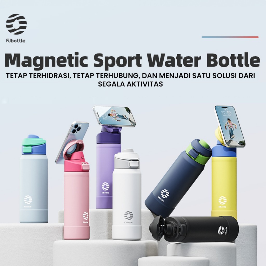 Jual KAMEJING FJBottle - Botol Minum Tumbler Unik 710ml Stainless Steel SUS 304 dengan MagSafe ...