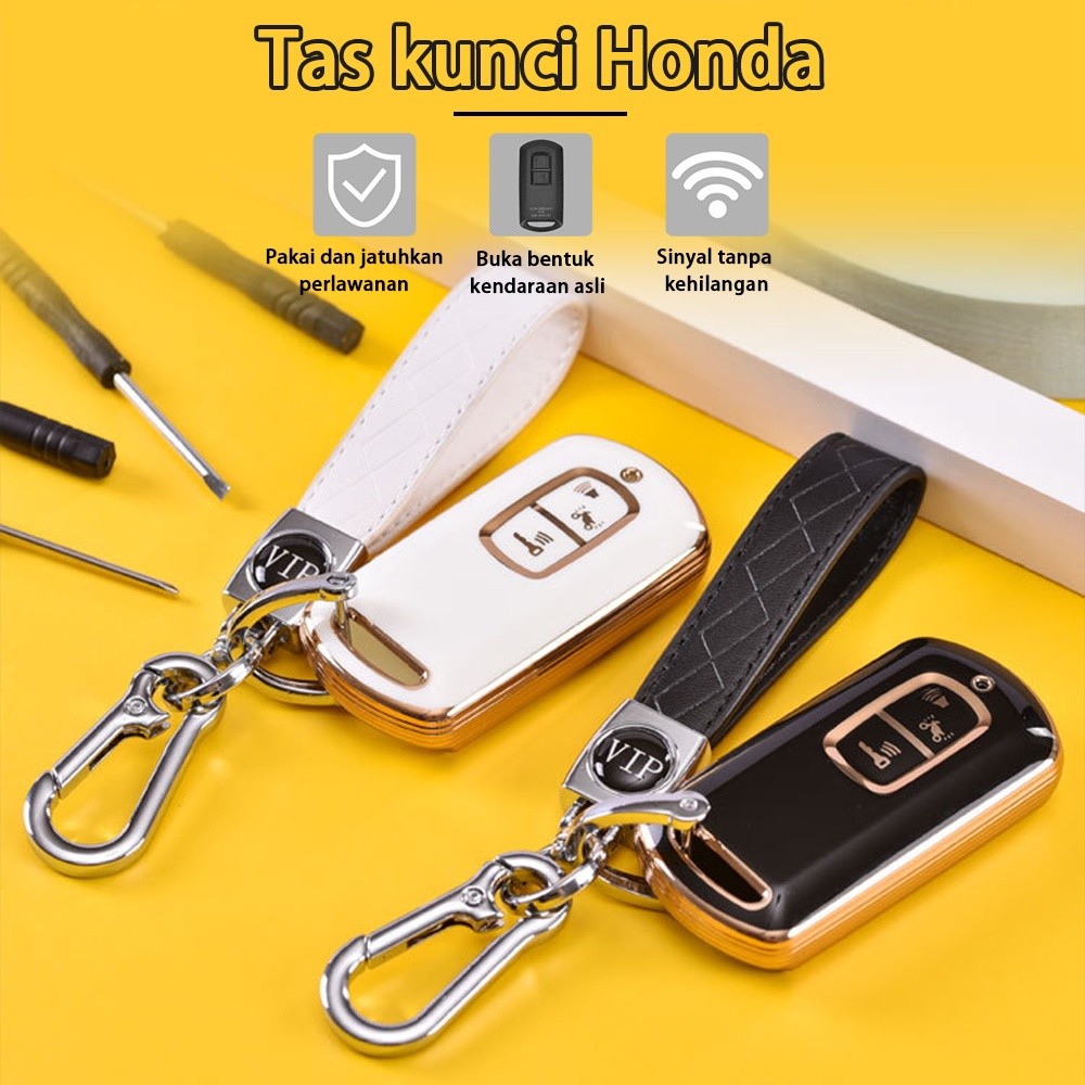 Jual Case Remote Kunci Fob 2 Tombol Untuk HONDA Scoopy Airblade 150 Klik 150 Vario 125 Vario 150 ...