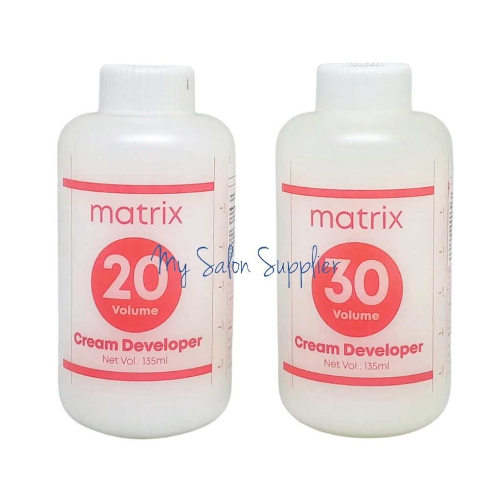 Jual Matrix Cream Developer / Oxidant / Oxydant Peroxide 135ml | Shopee ...