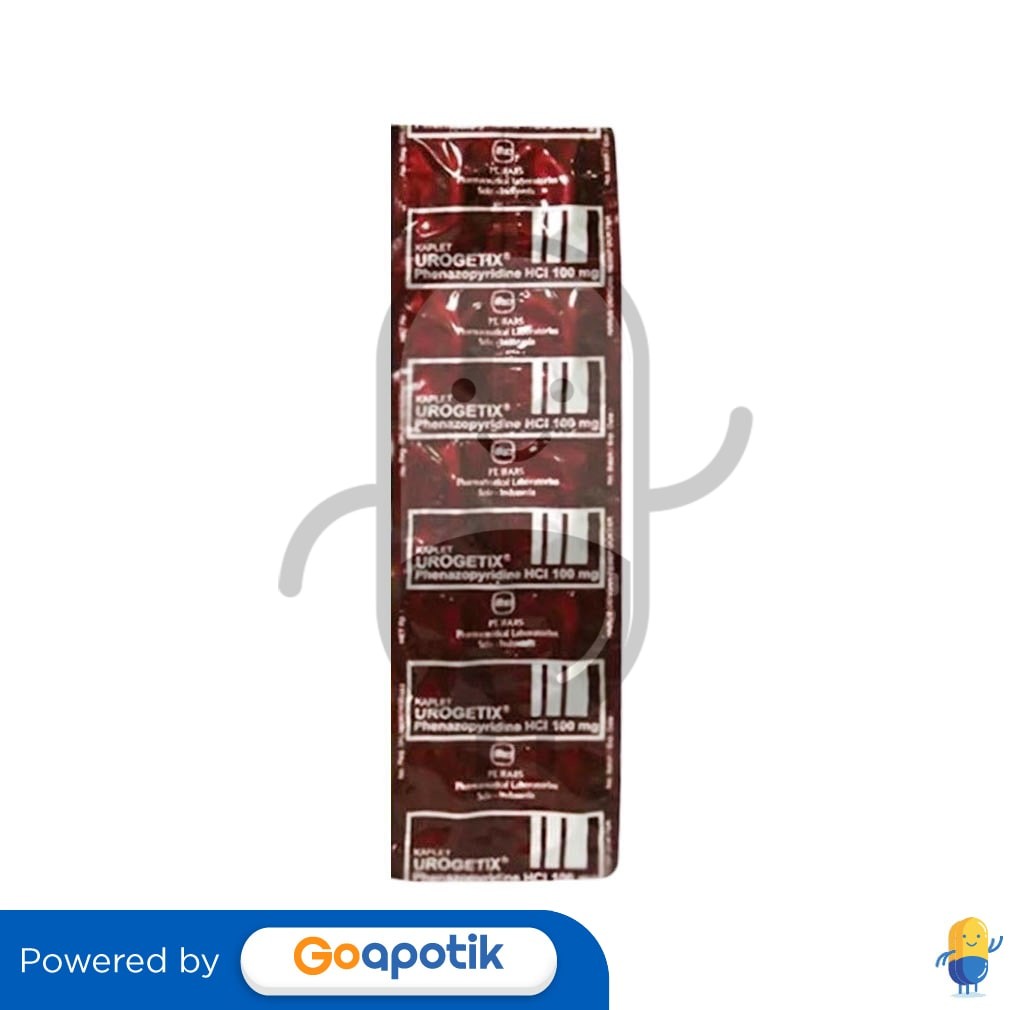 Jual Urogetix 100 Mg Strip 10 Kaplet | Shopee Indonesia