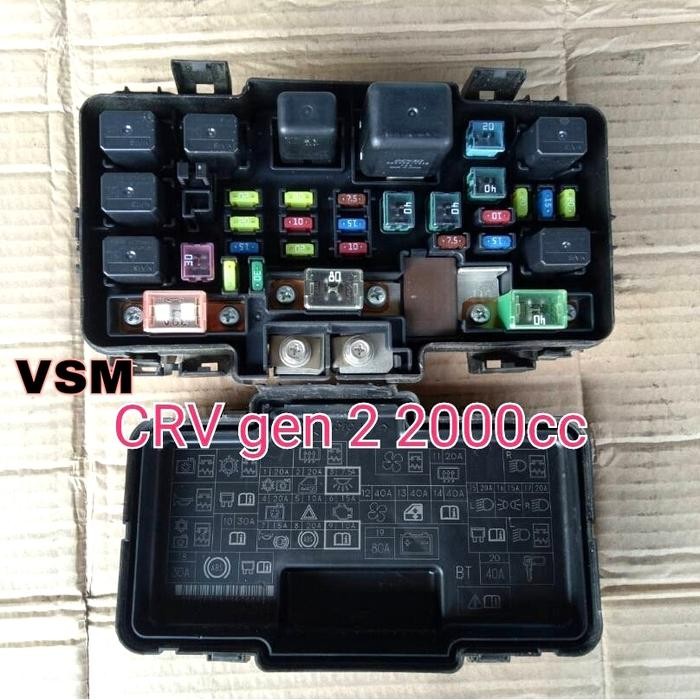 Jual Fuse Box Sekring CRV Gen 2 Original Quality | Shopee Indonesia
