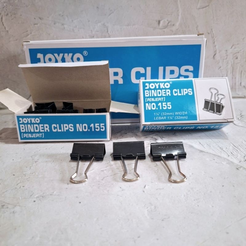 Jual Binder Clip 111 / penjepit 111 ( 1 box besar isi 12 lusin box ...