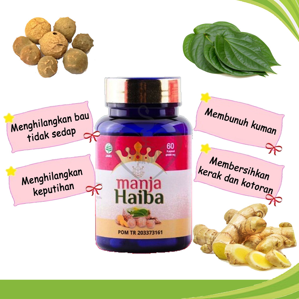 Jual Naturafit Manja Haiba Kapsul Untuk Keputihan, Memperlancar Haid ...