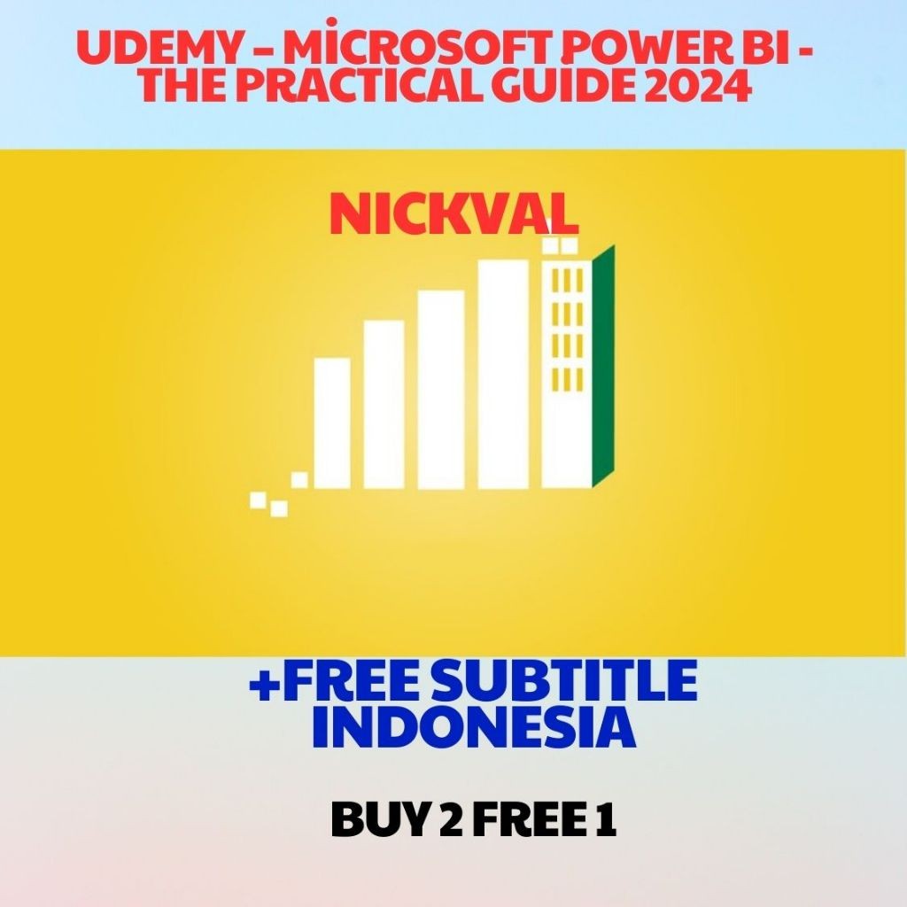 Jual Udemy – Microsoft Power BI - The Practical Guide 2024- (bahasa ...